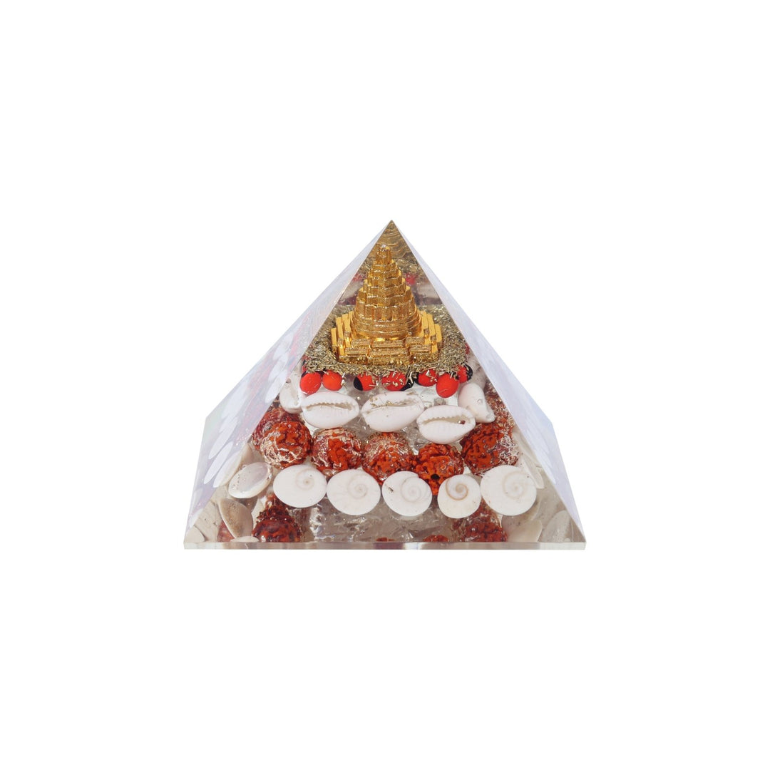 Buy Shree Yantra Gomti Chakra Laxmi Pyramid | MystiqHouse